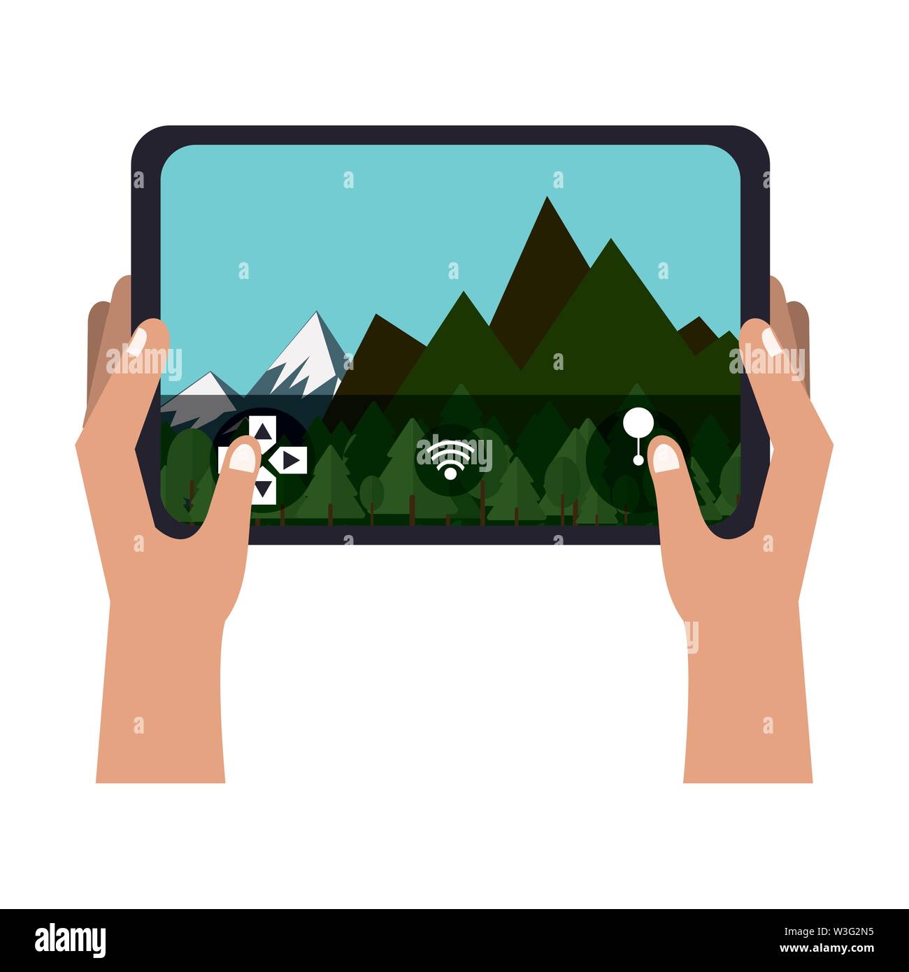 air drone remote control cartoon Stock Vector Image & Art - Alamy