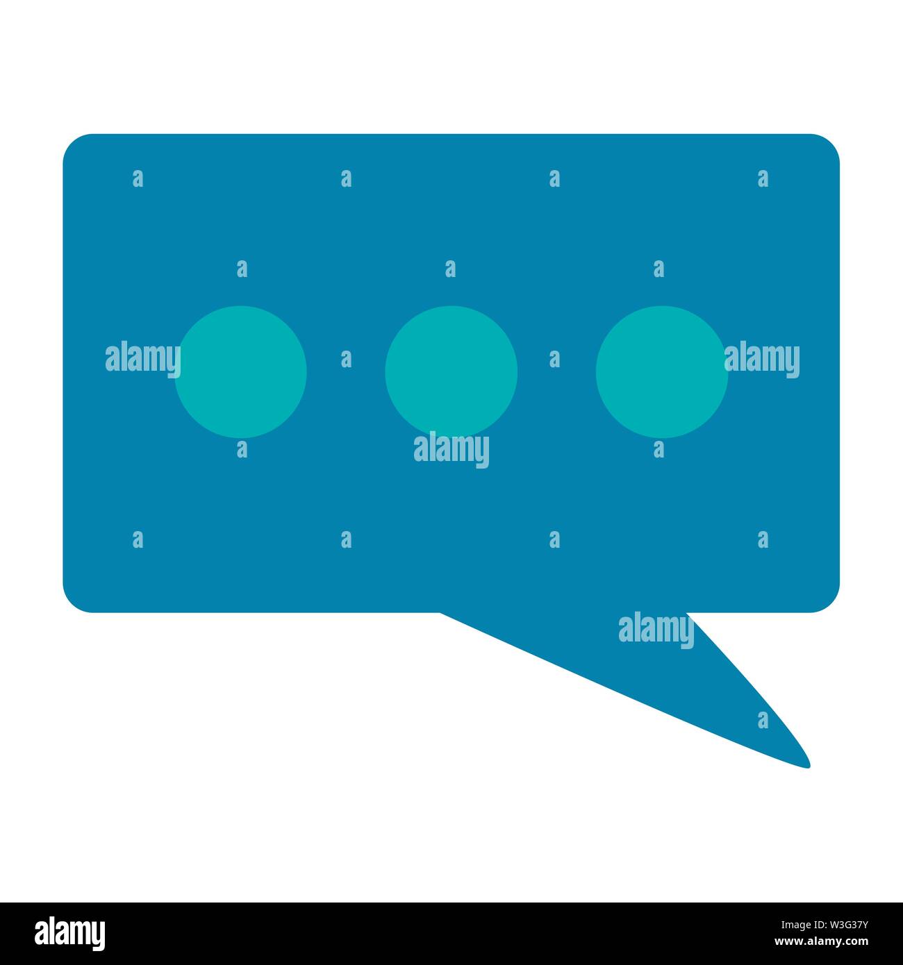 talk bubble on white background Stock Vector Image & Art - Alamy