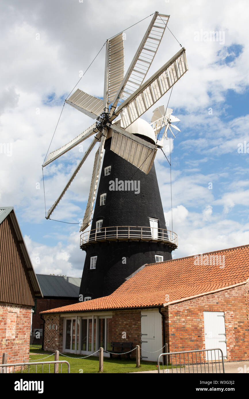 Heckington Windmill, Lincolnshire Stock Photo - Alamy