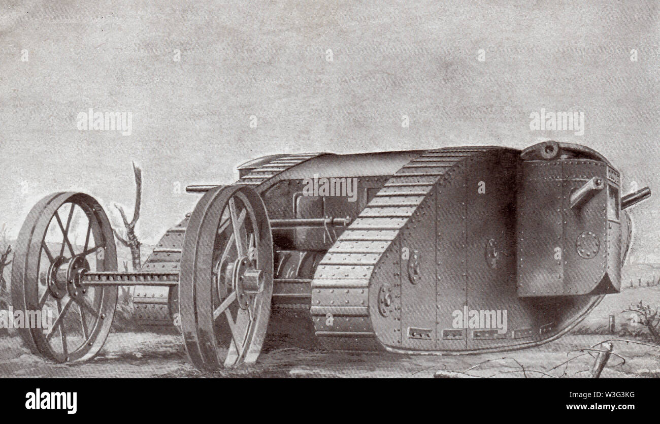World war one army tanks hi-res stock photography and images - Alamy