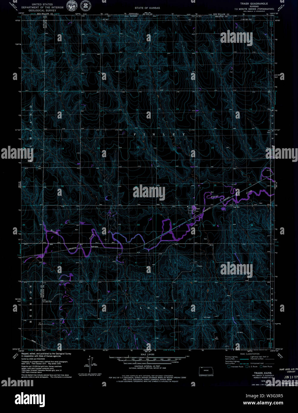 Traer map hi-res stock photography and images - Alamy