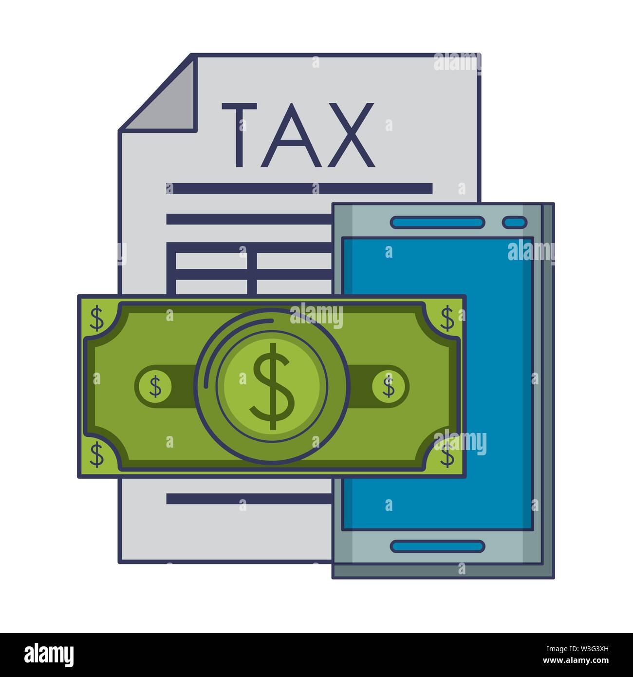 state government tax business cartoon Stock Vector Image & Art - Alamy