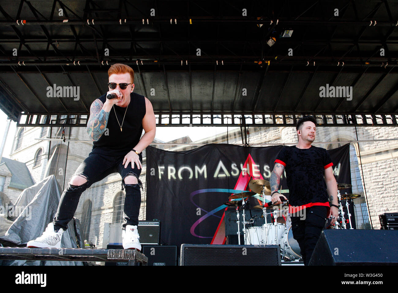 Danny Case and Matt Brandyberry singers for ashes to new perform at ...