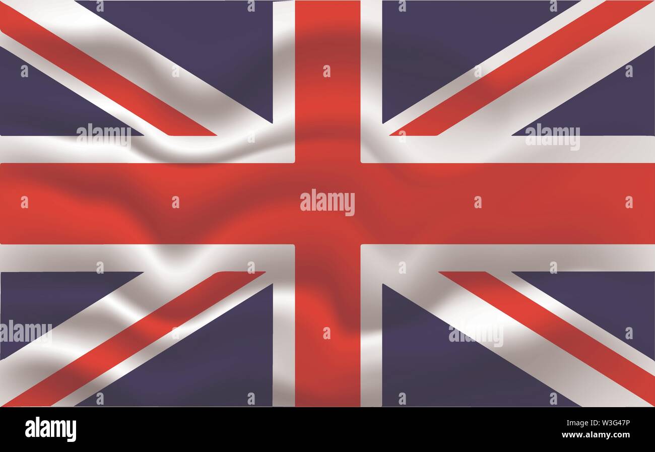 Wavy union jack hi-res stock photography and images - Alamy