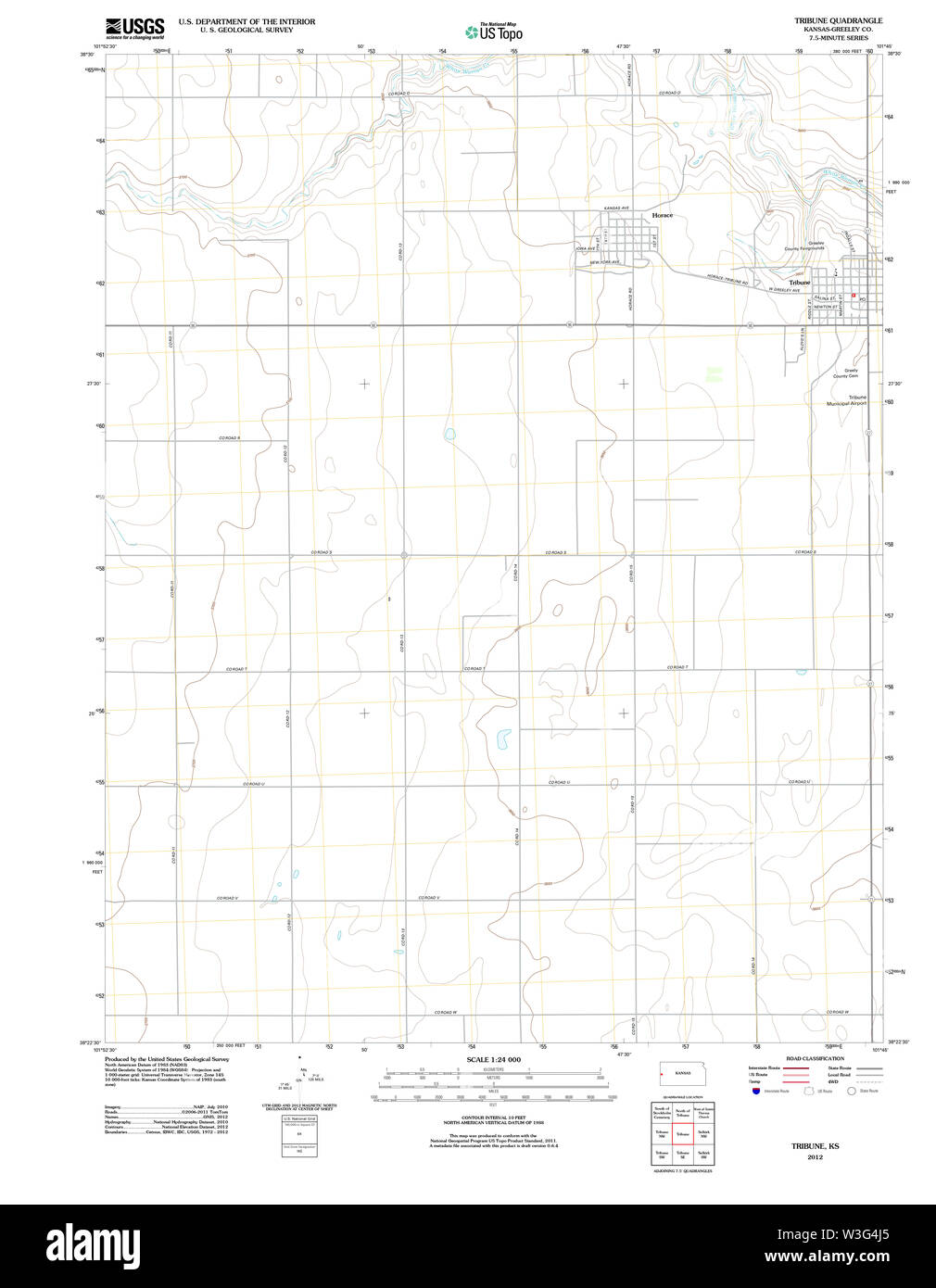 Map of tribune hi-res stock photography and images - Alamy
