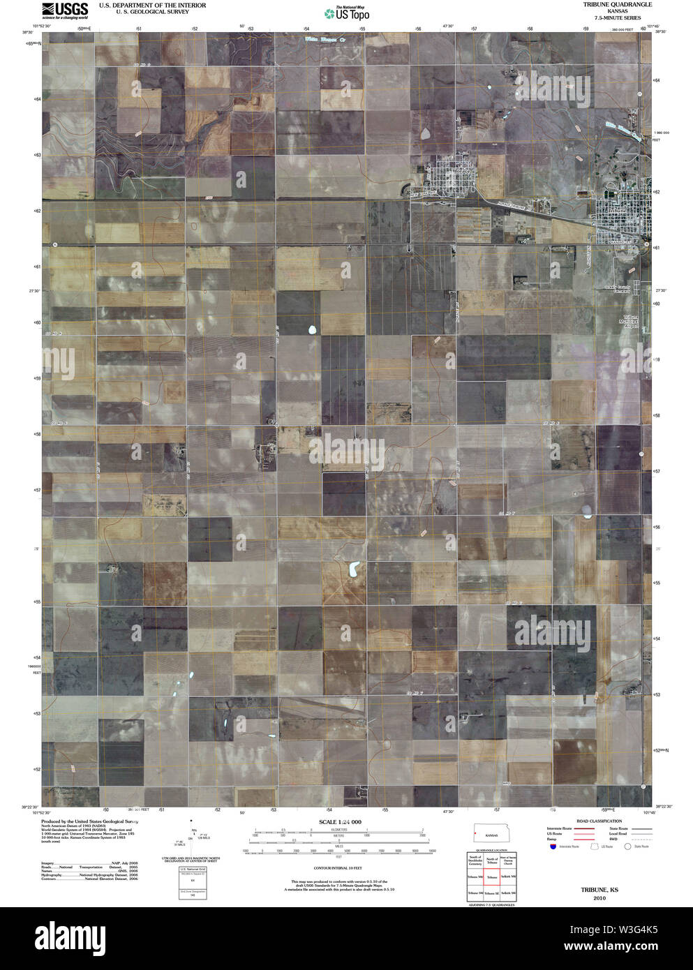 Map of tribune hi-res stock photography and images - Alamy