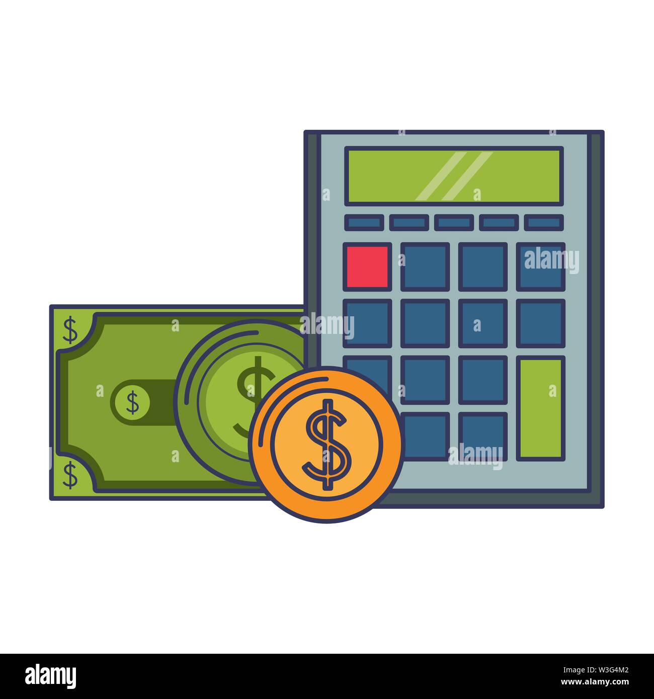 saving money business finance cartoon Stock Vector Image & Art - Alamy