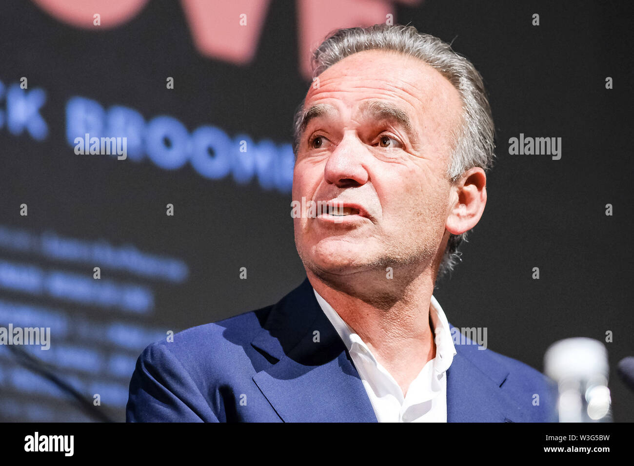 BFI Southbank, London, UK. 15th July 2019. Director Nick Broomfield on ...