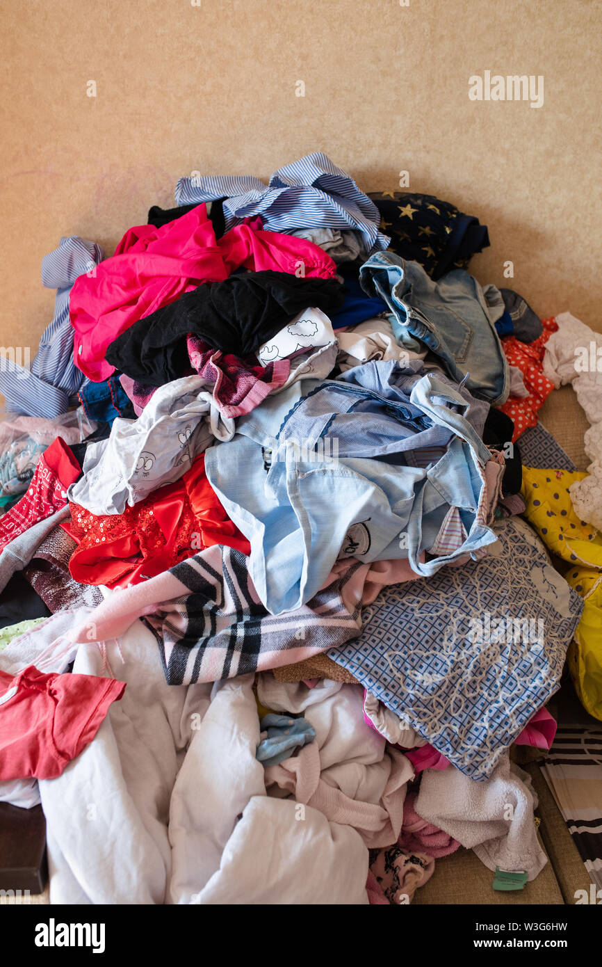 Messy room clothes scattered hi-res stock photography and images - Alamy