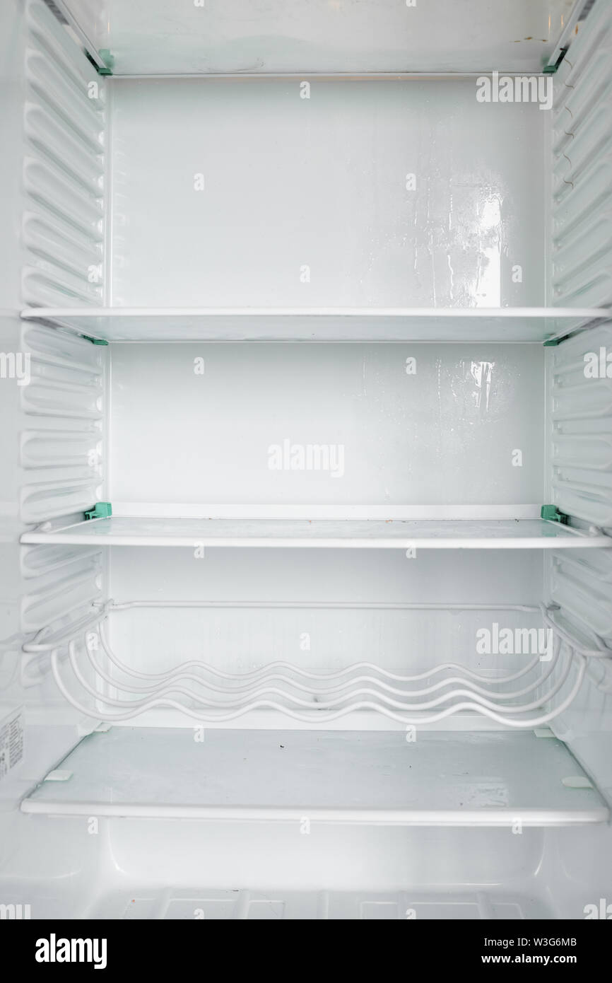 Empty Refrigerator Door Nobody High Resolution Stock Photography and ...