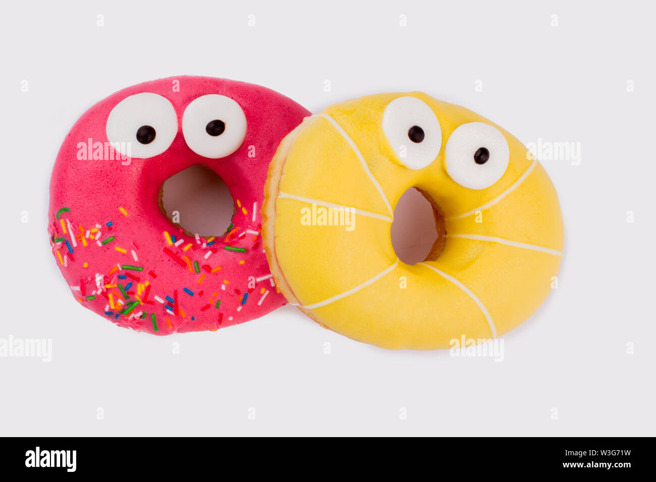 Donuts by the eye hi-res stock photography and images - Alamy