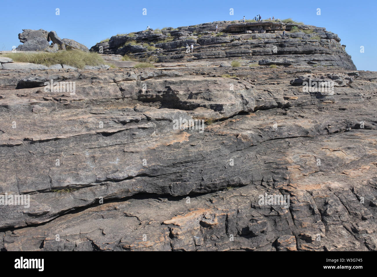 Aboriginal Paintings Ubirr In Kakadu High Resolution Stock Photography ...