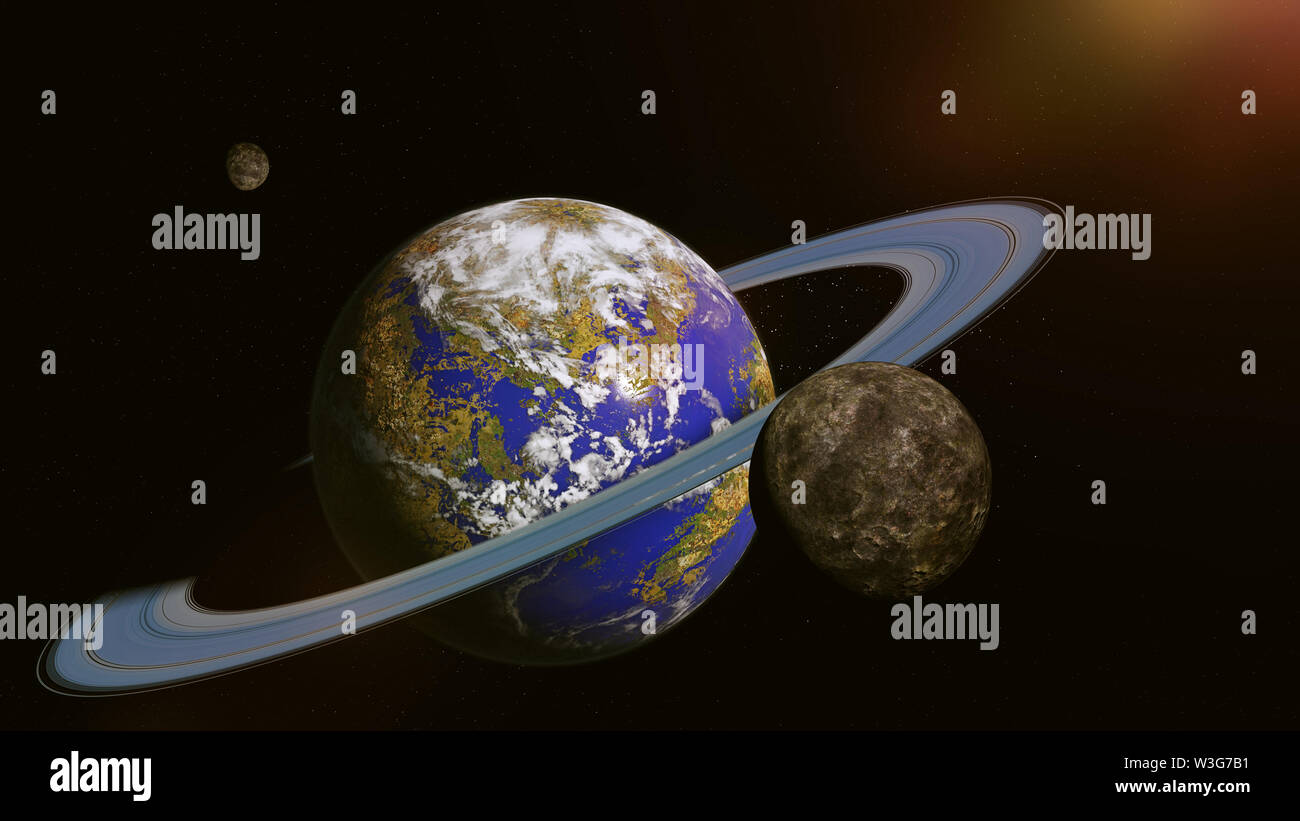 Alien Planets And Moons