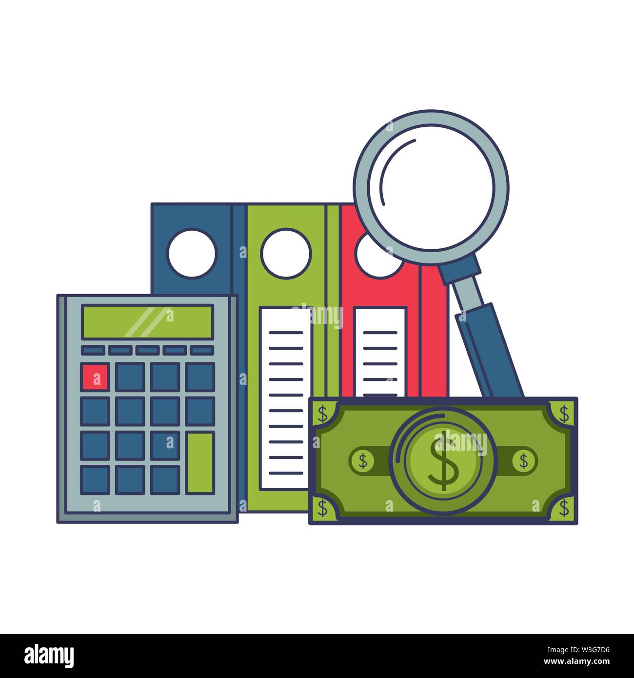 saving money business finance cartoon Stock Vector Image & Art - Alamy