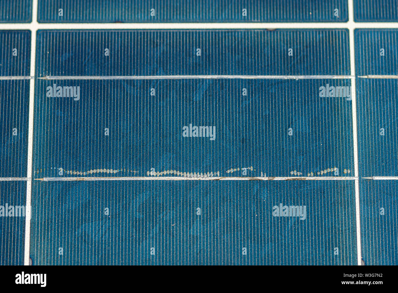 Snail trails defects in Solar Energy Modules because of corroion in ...
