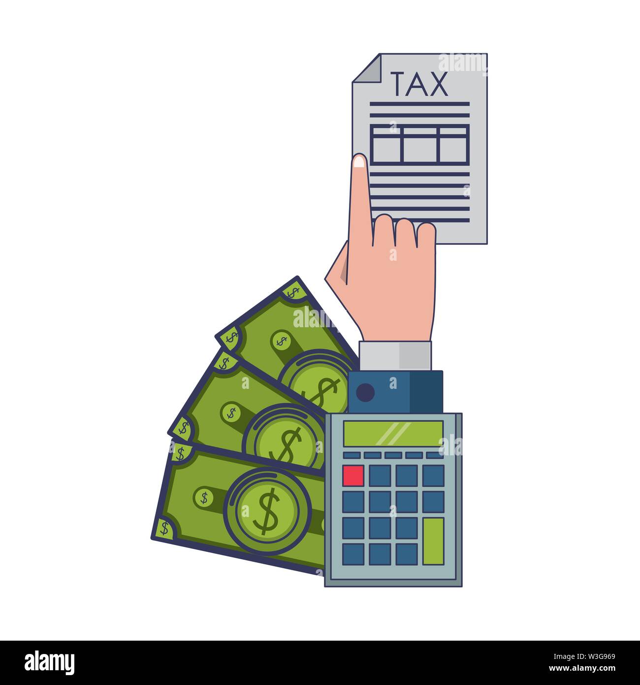 state government tax business cartoon Stock Vector Image & Art - Alamy