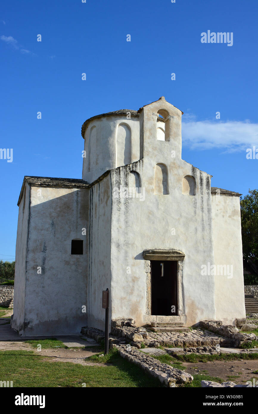 Church of the Holy Cross, Crkva svetog Križa, Nin, Croatia, Europe ...