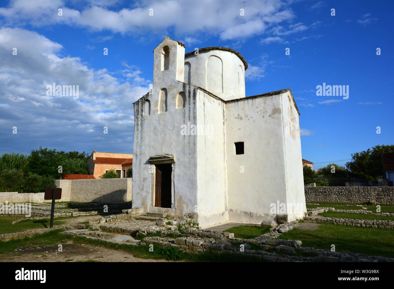 Church of the Holy Cross, Crkva svetog Križa, Nin, Croatia, Europe ...