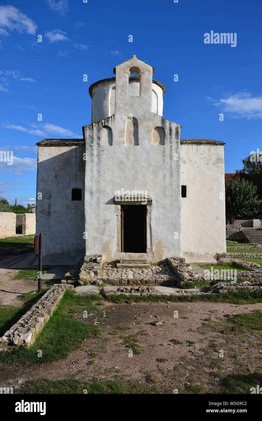 Church of the Holy Cross, Crkva svetog Križa, Nin, Croatia, Europe ...