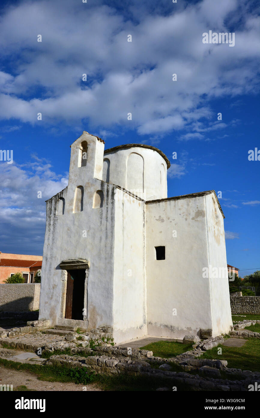 Church of the Holy Cross, Crkva svetog Križa, Nin, Croatia, Europe ...
