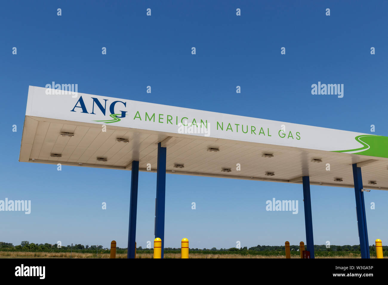 Dayton - Circa July 2019: American Natural Gas filling station ...