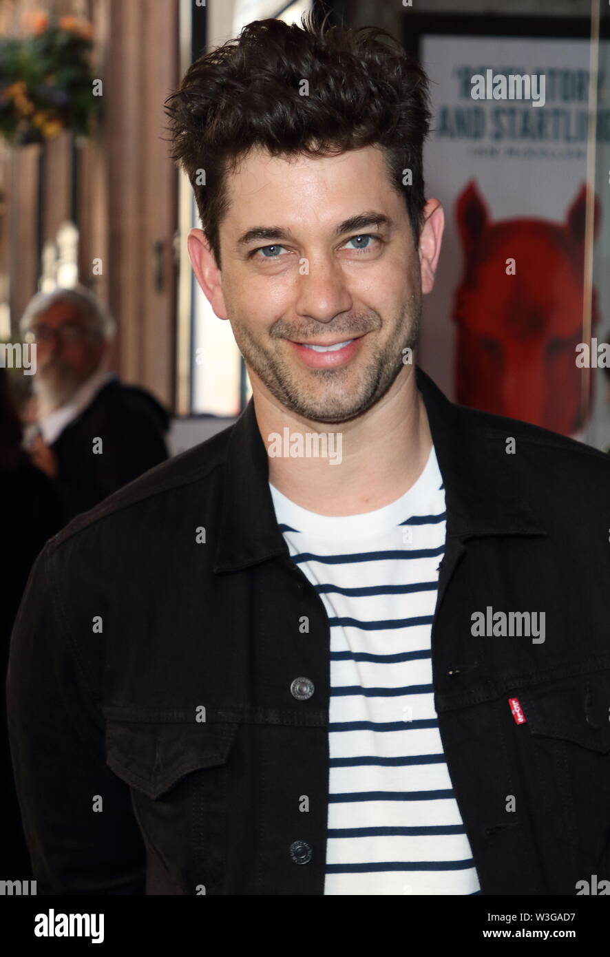 Adam Garcia at the Equus Press Night at the Trafalgar Studios ...