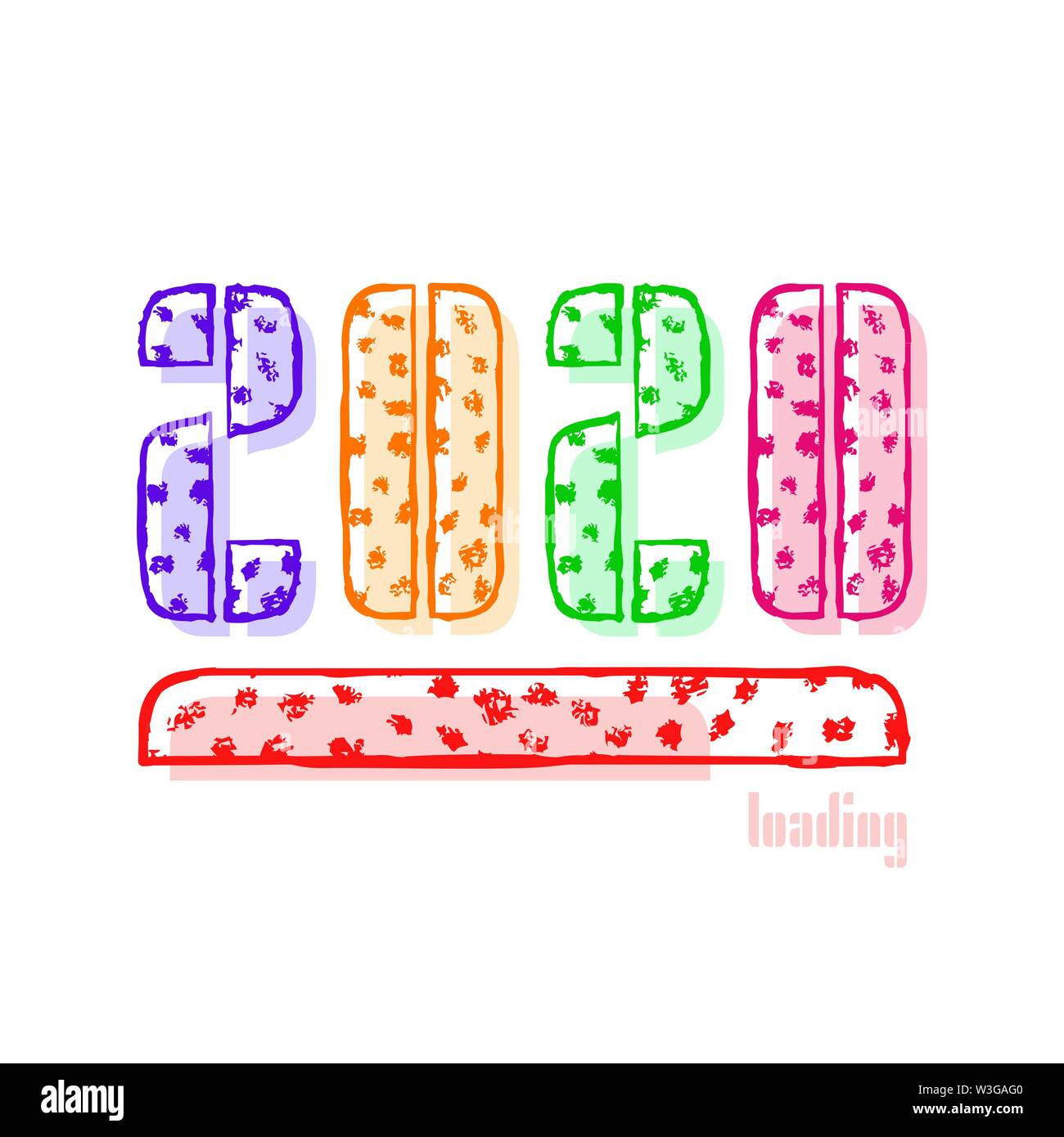 2020 loading Stock Vector Images - Alamy
