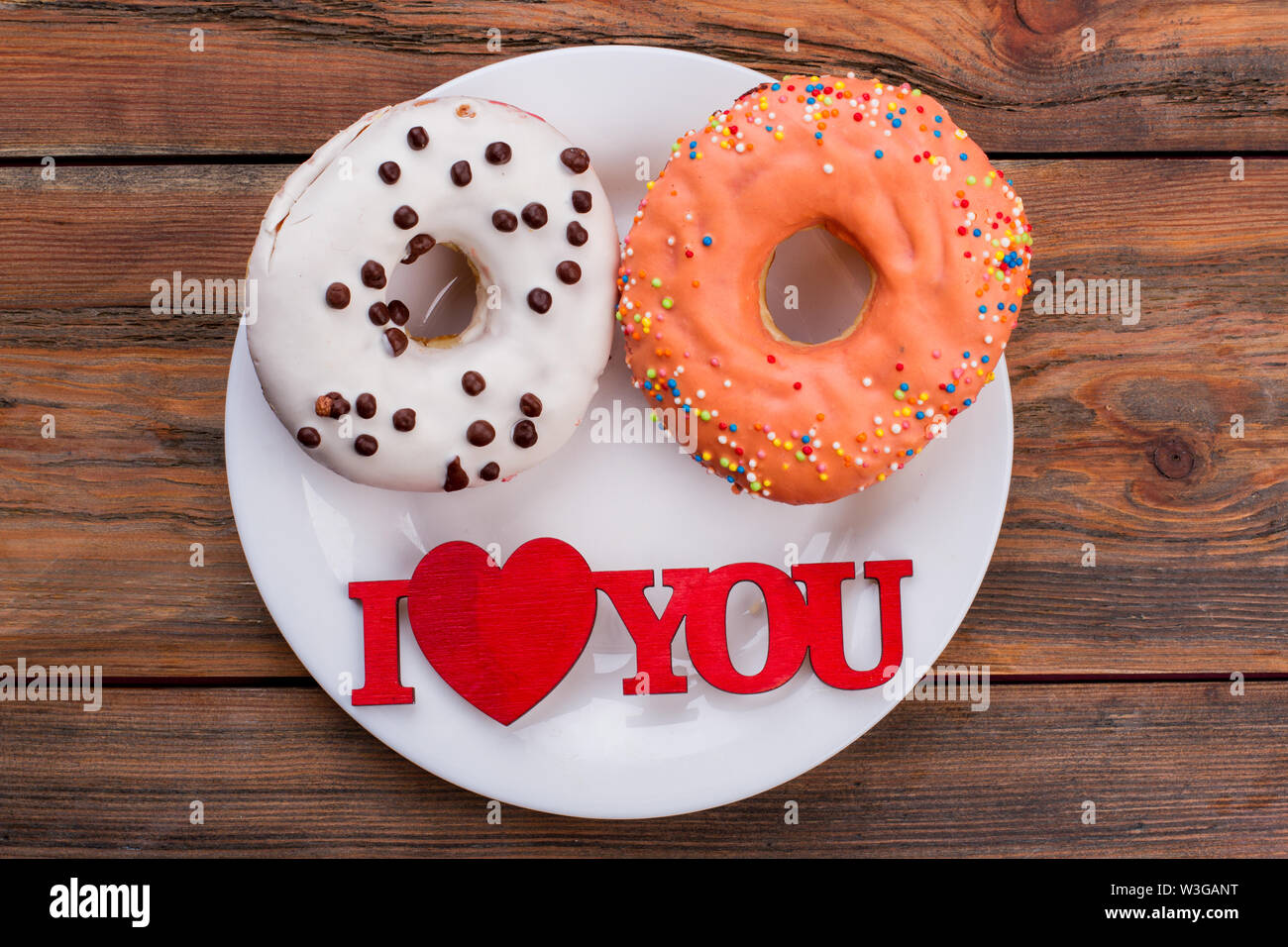 I love donuts hi-res stock photography and images - Alamy