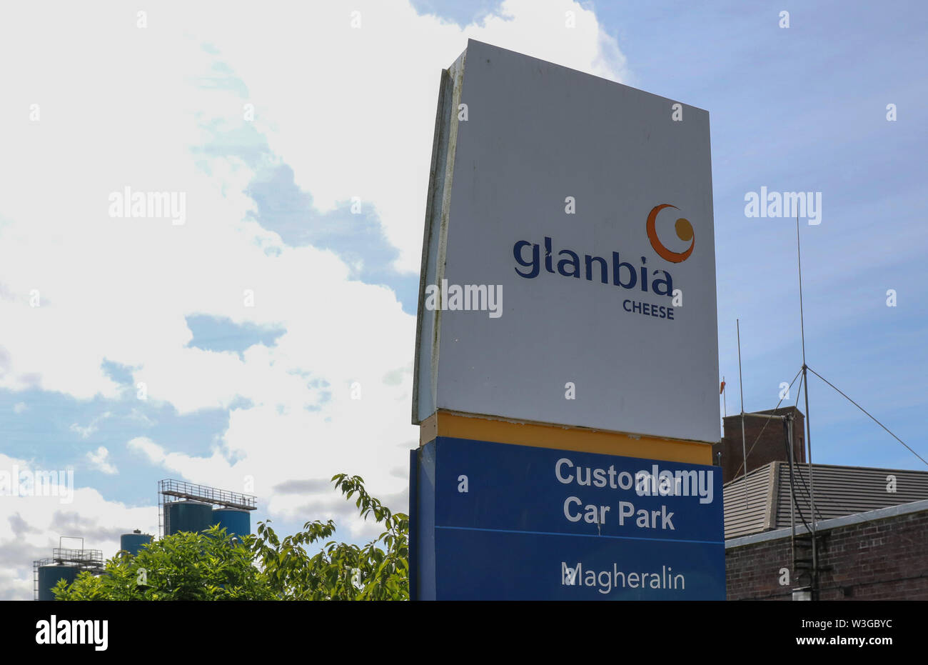Agri-food business in Ireland with a Glanbia Cheese sign and Glanbia ...