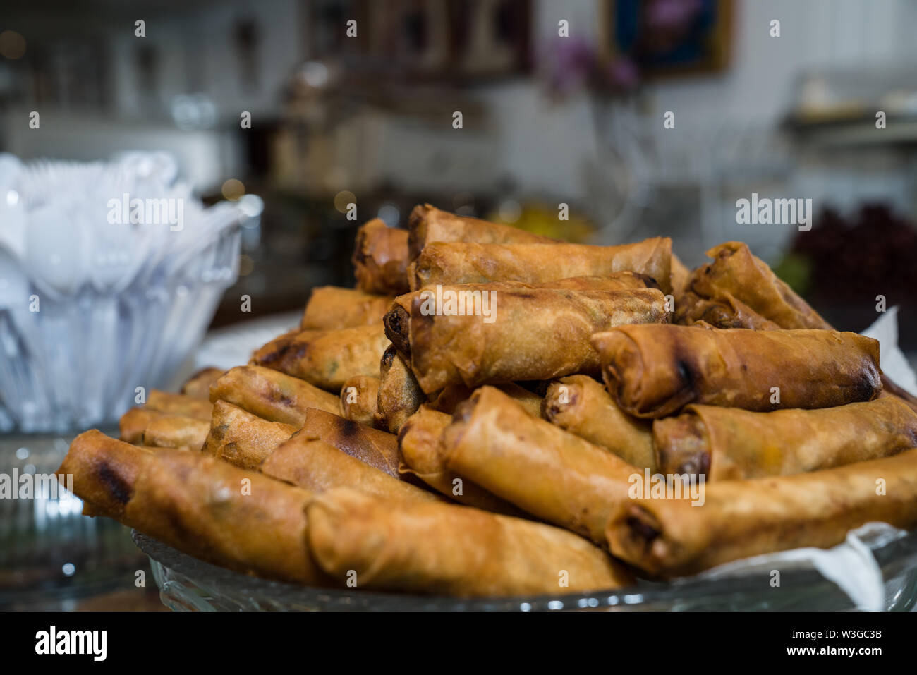 Steamed egg rolls hi-res stock photography and images - Alamy