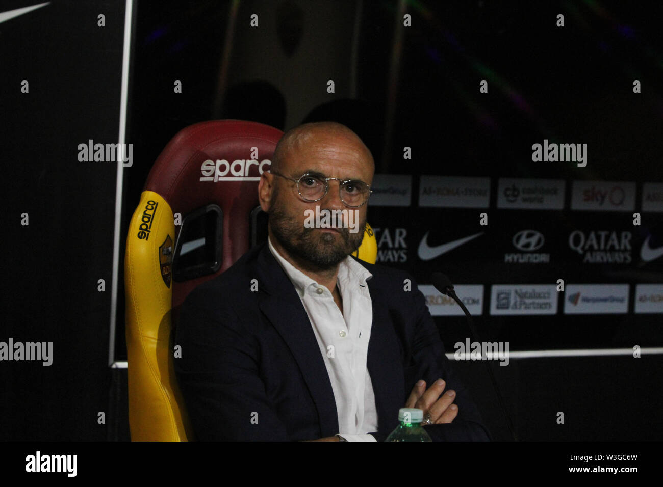 Rome, Italy. 15th July, 2019. Leonardo Spinazzola and the As Roma ...