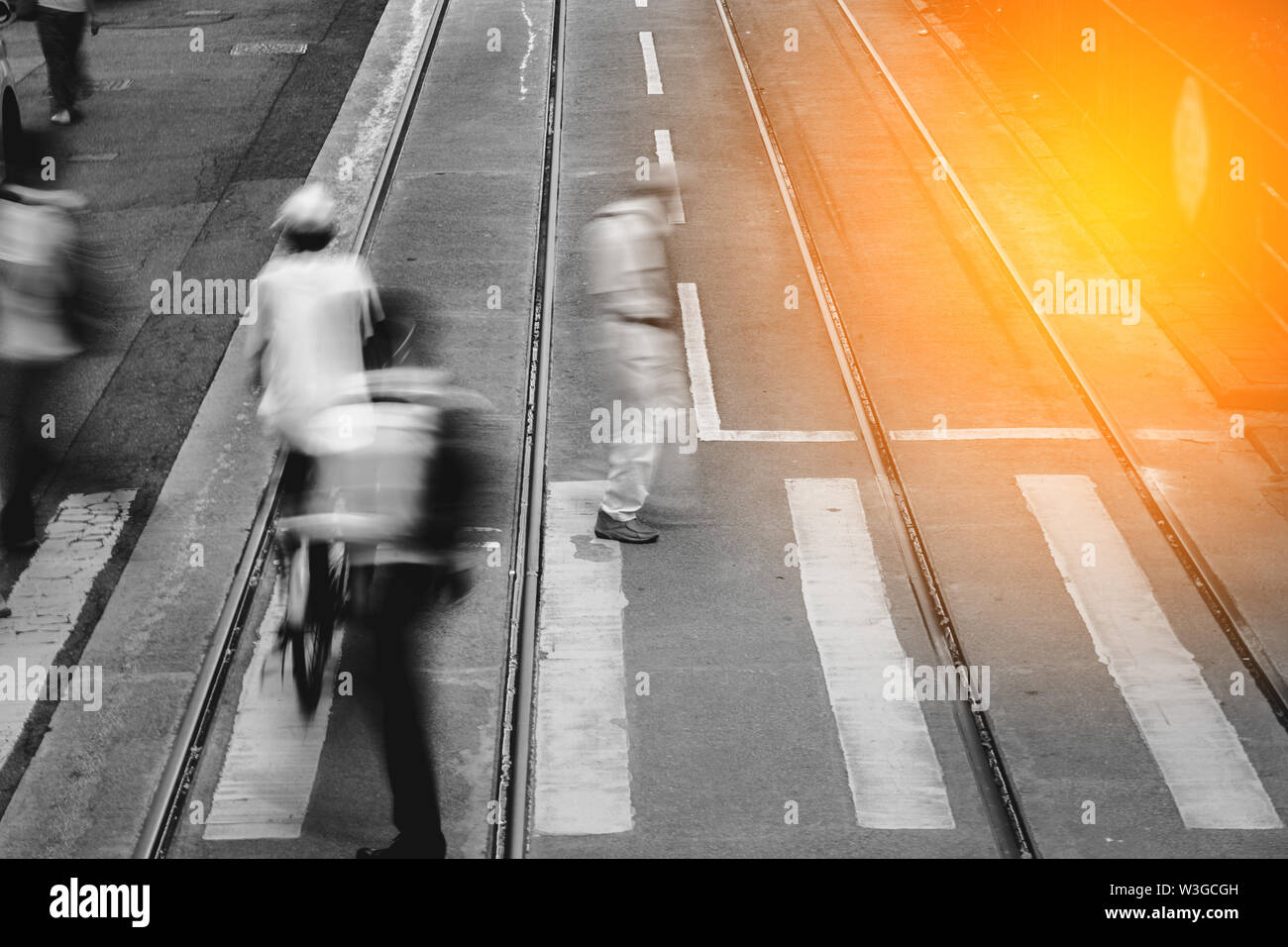 Chinese style street crossing hi-res stock photography and images - Alamy
