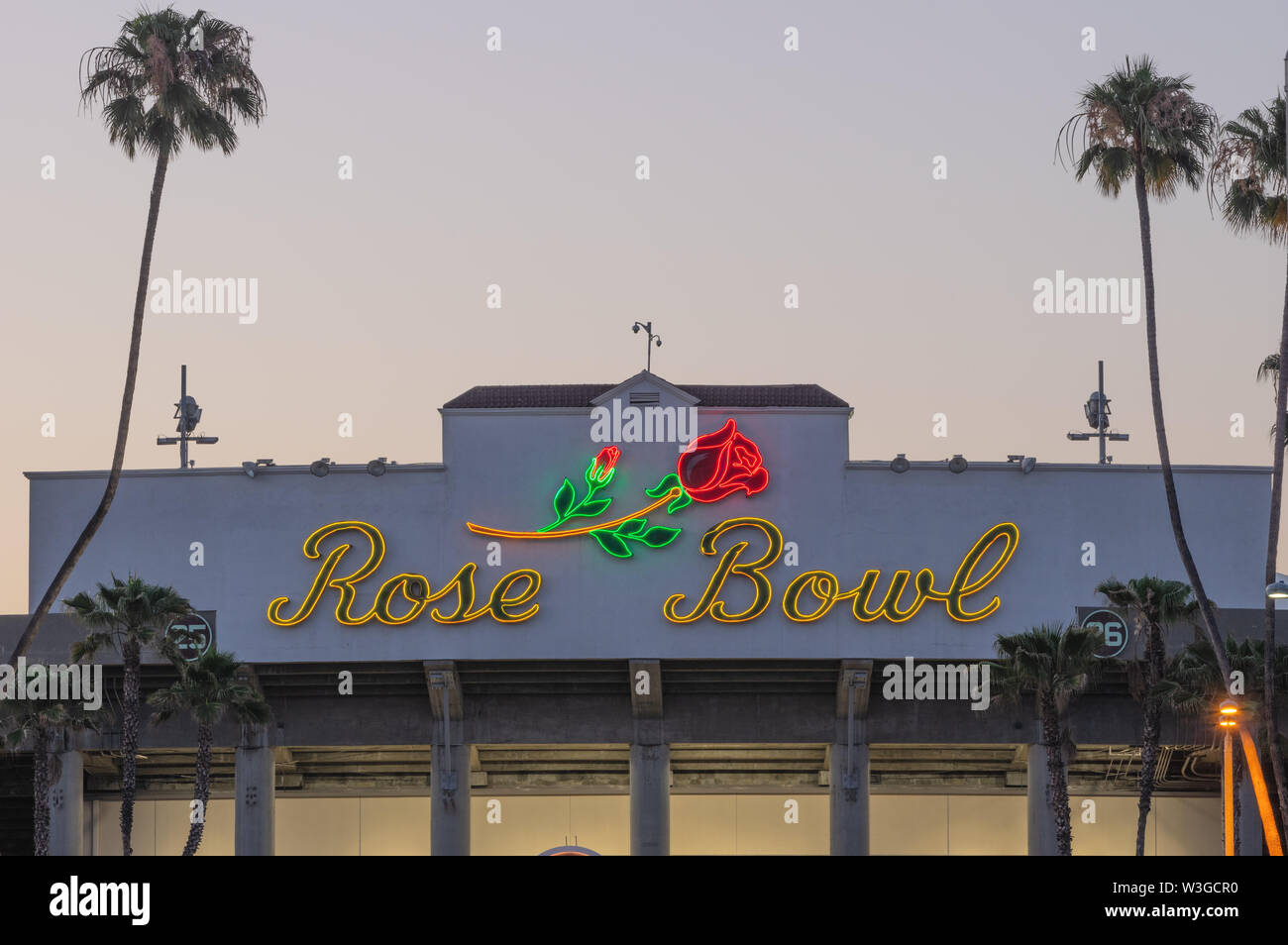 Rose Bowl Stadion Logo Vektor