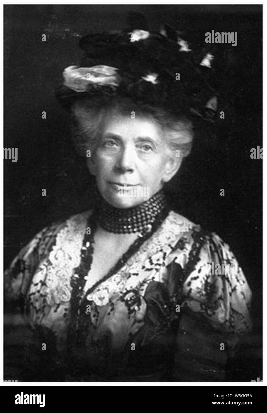 Christine Ladd-Franklin vers 1909 Stock Photo - Alamy
