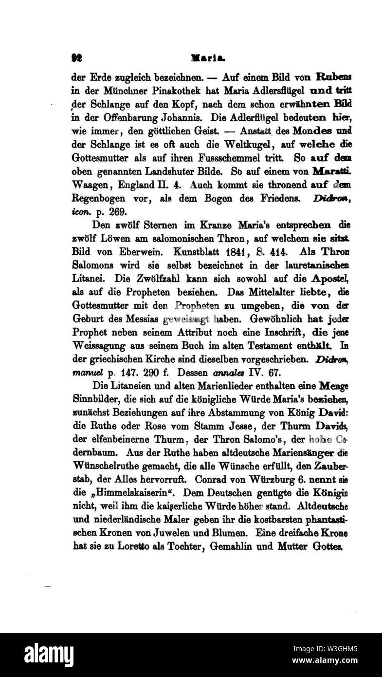 Christliche Symbolik (Menzel) II 092 Stock Photo - Alamy