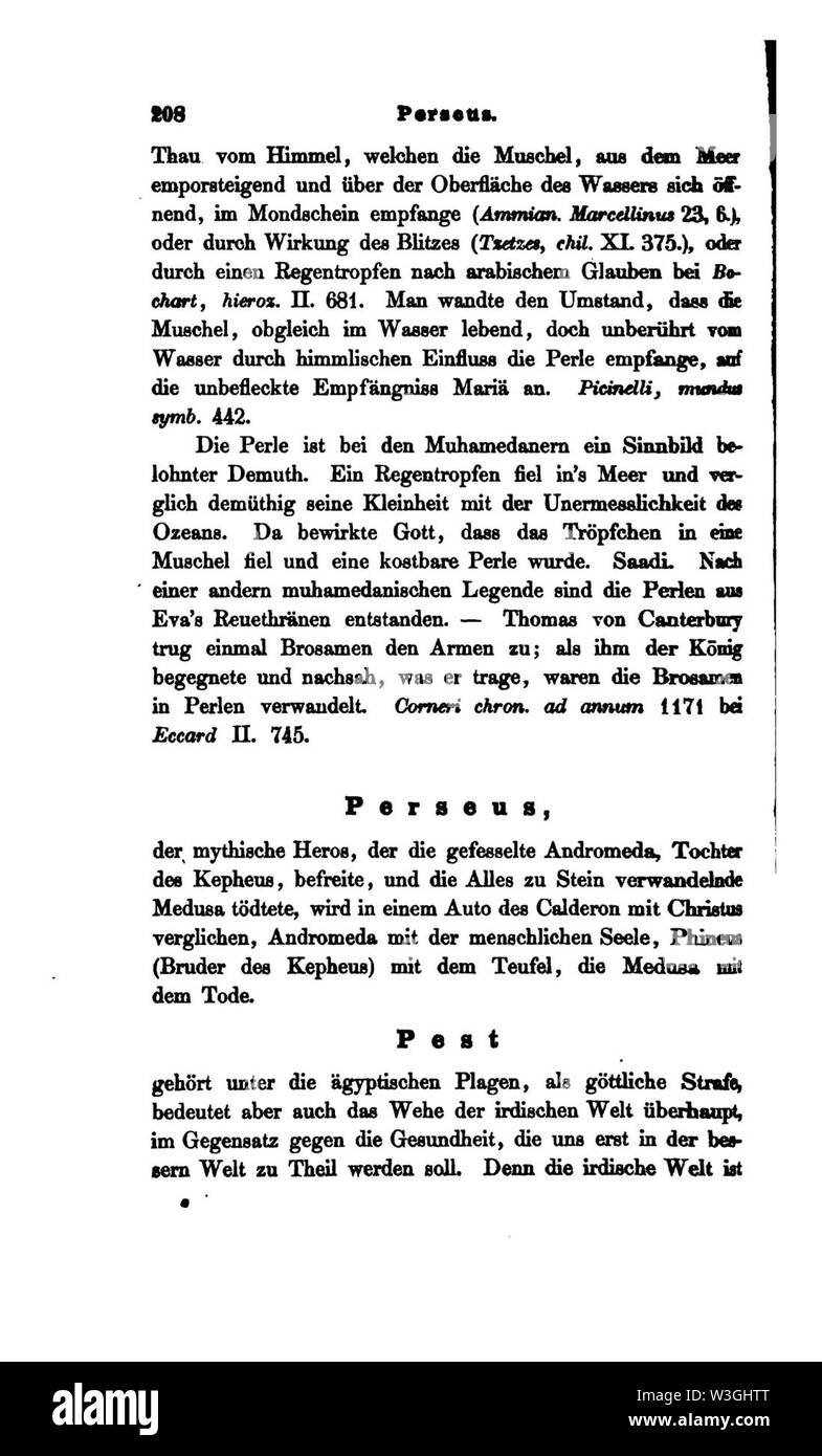 Christliche Symbolik (Menzel) II 208 Stock Photo - Alamy