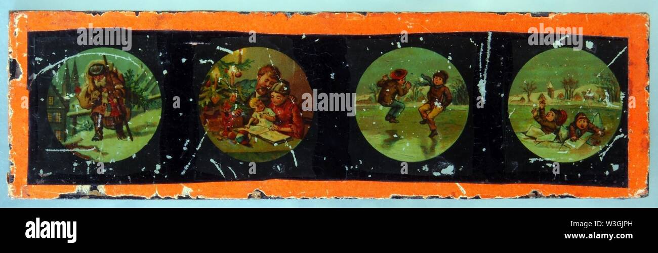 Christmass images magic lantern Stock Photo - Alamy