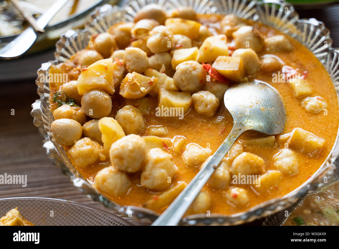 delicious traditional indonesian food delicacy in shop Stock Photo - Alamy