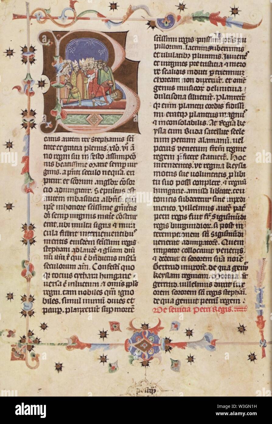 Chronicon Pictum 046 Stock Photo - Alamy