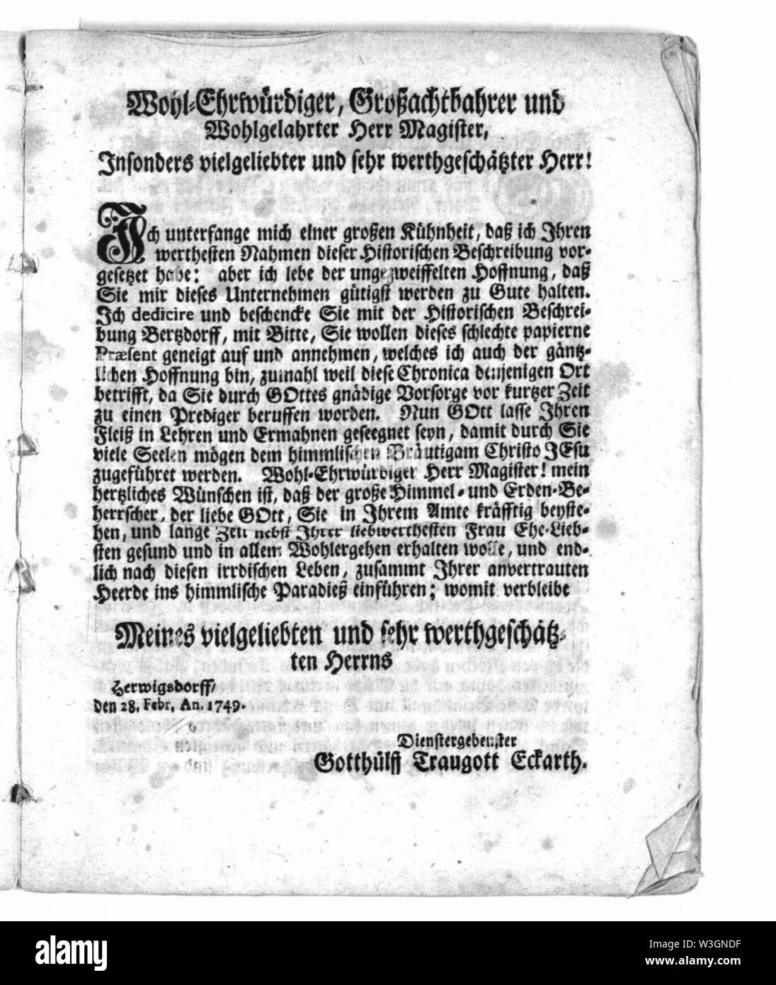 Chronika Betzdorff 003 Stock Photo - Alamy