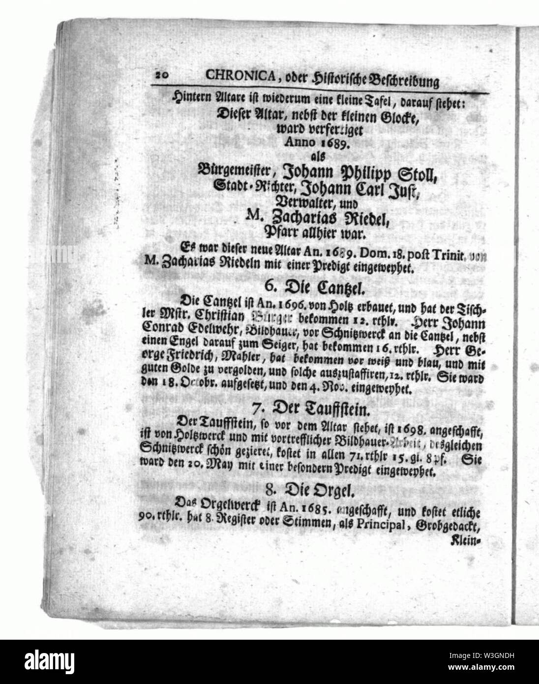 Chronika Betzdorff 020 Stock Photo - Alamy