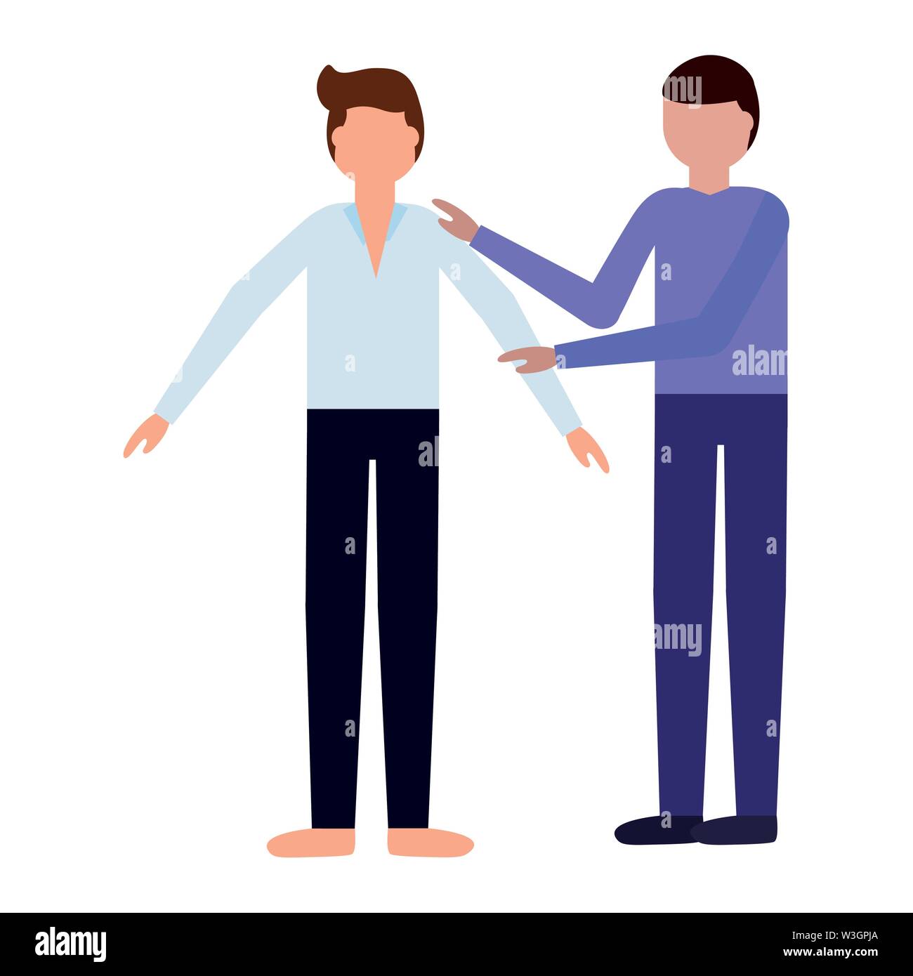 Friends relief service Stock Vector Images - Alamy