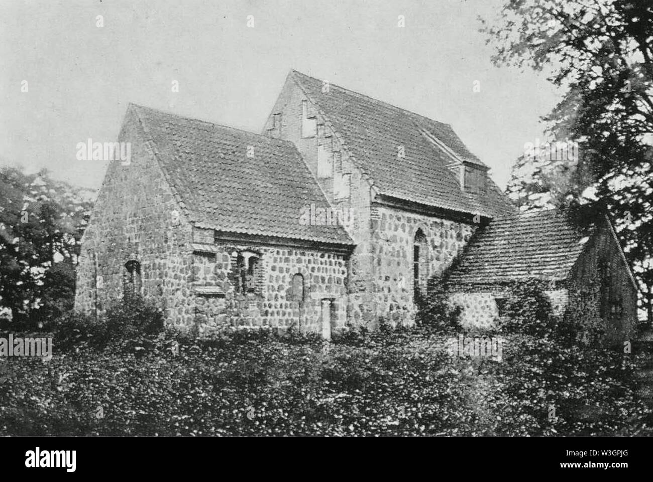 Church Marsow 1895 Stock Photo - Alamy