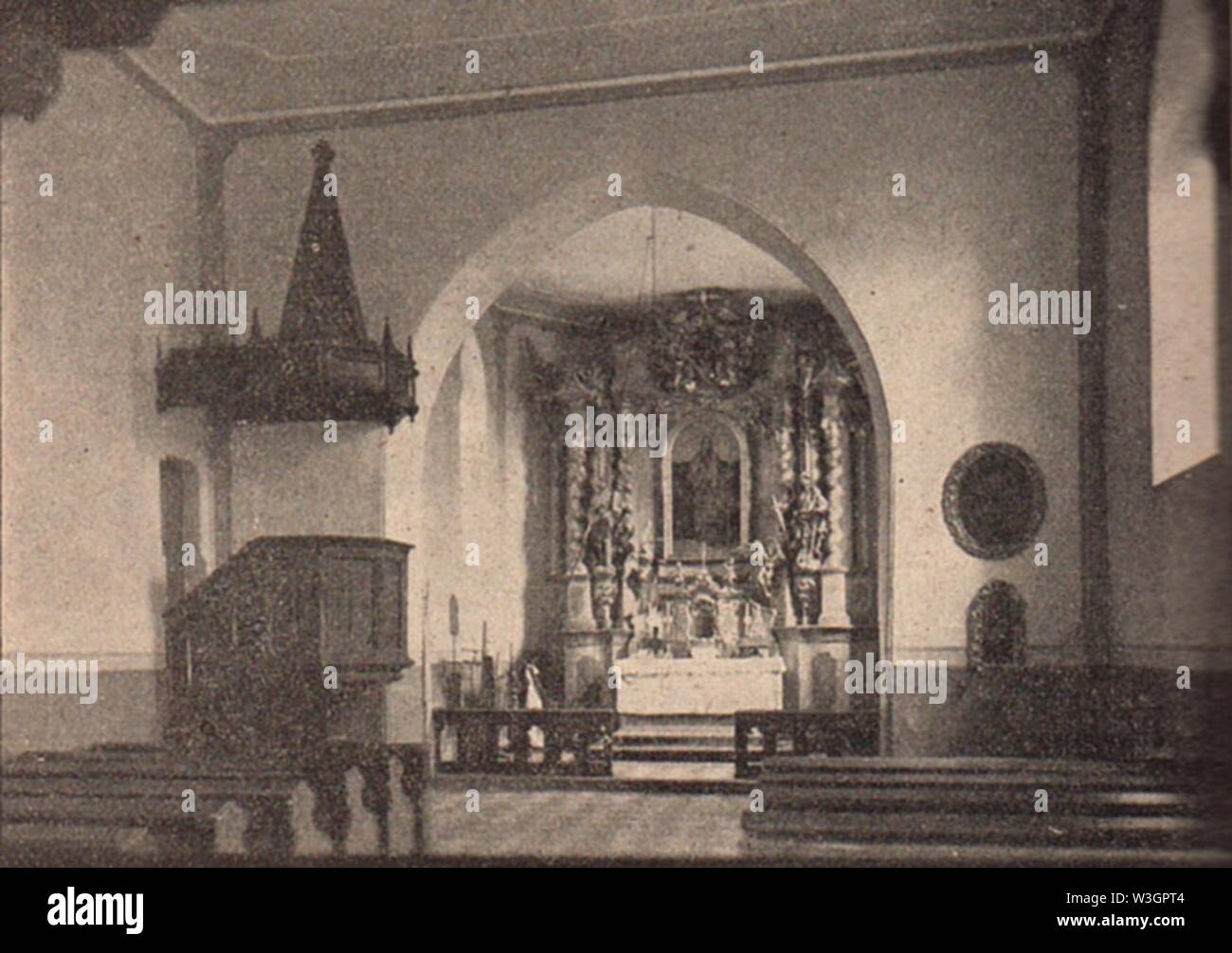 Church of Saint James the Greater in Otruby 1913 (3 Stock Photo - Alamy