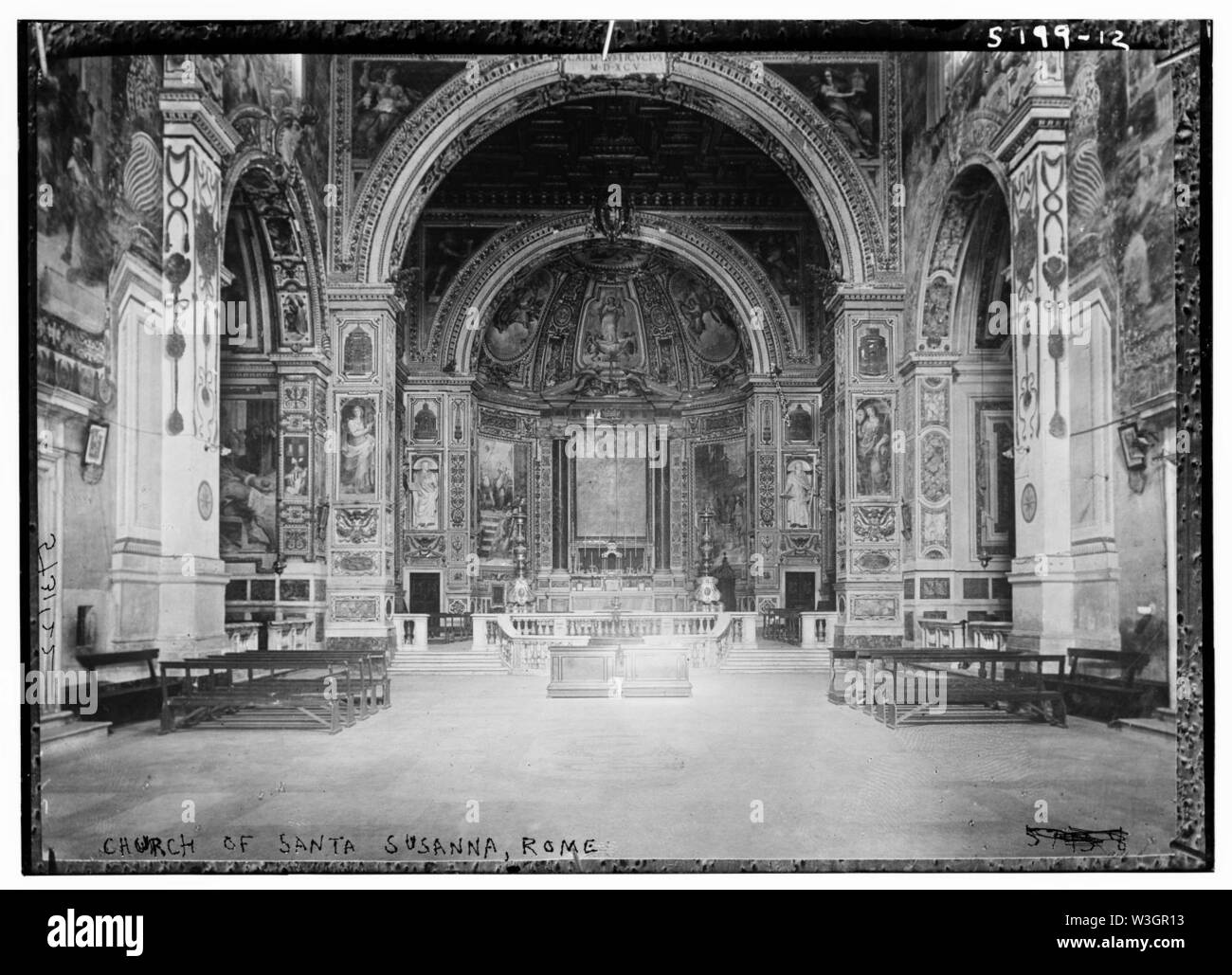 Santa susanna rome hi-res stock photography and images - Alamy