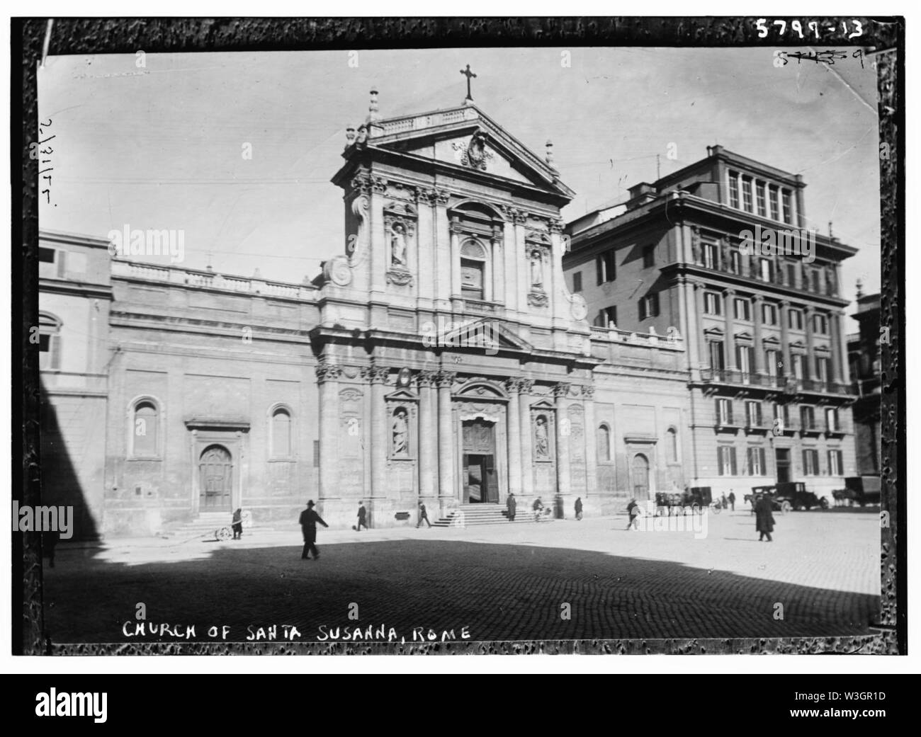 Church of Santa Susanna, Rome Stock Photo - Alamy