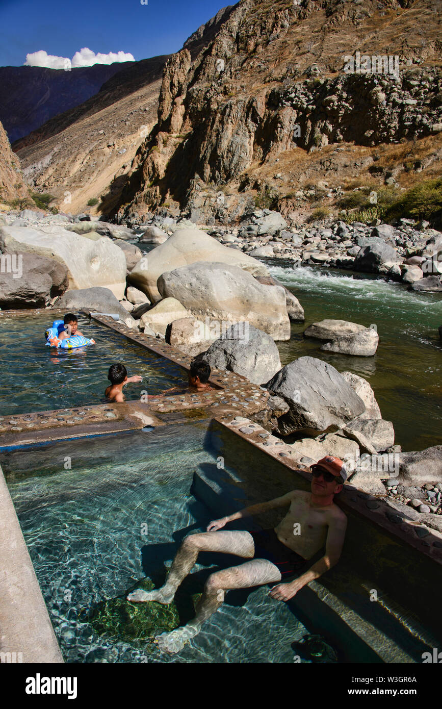 Colca canyon hot springs hi-res stock photography and images - Alamy