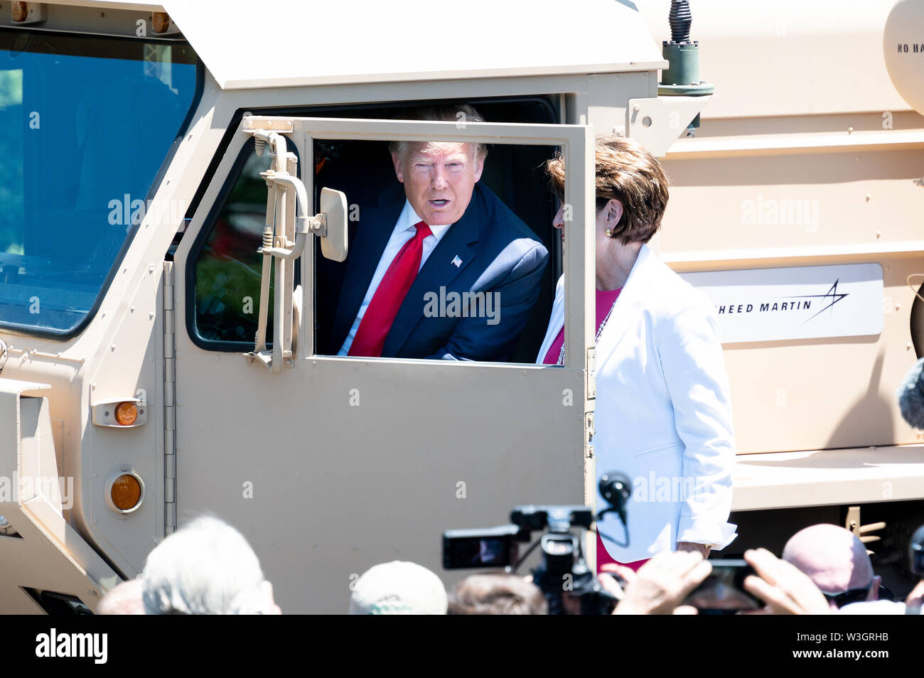 President donald trump car hi-res stock photography and images - Alamy