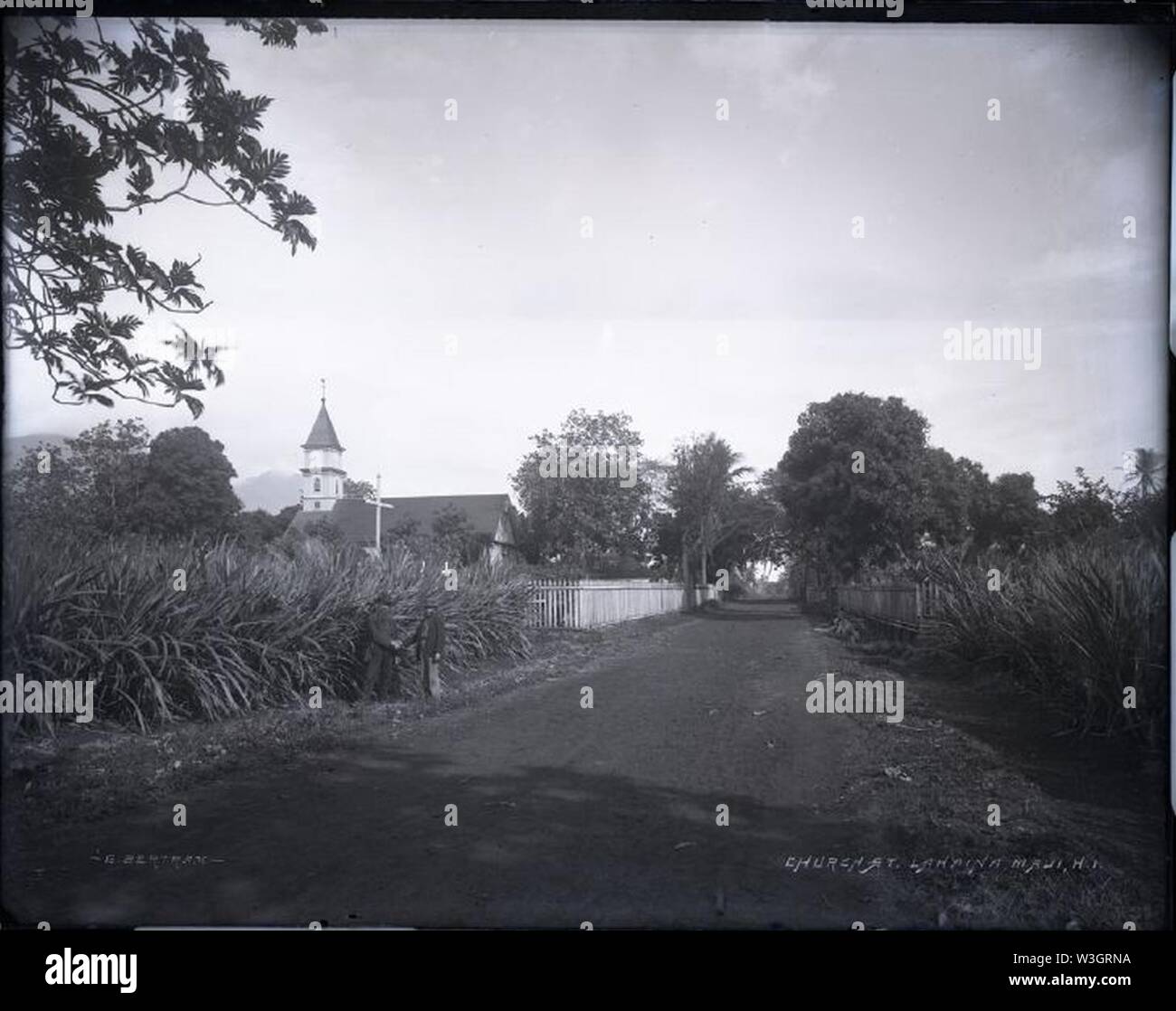 Historic lahaina church hi-res stock photography and images - Alamy