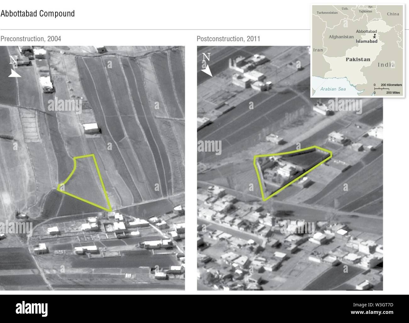 Bin Laden Compound Satellite